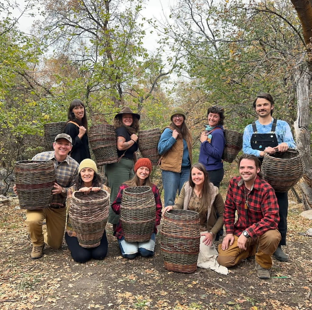 Willow Pack Basket – Long Table Farm