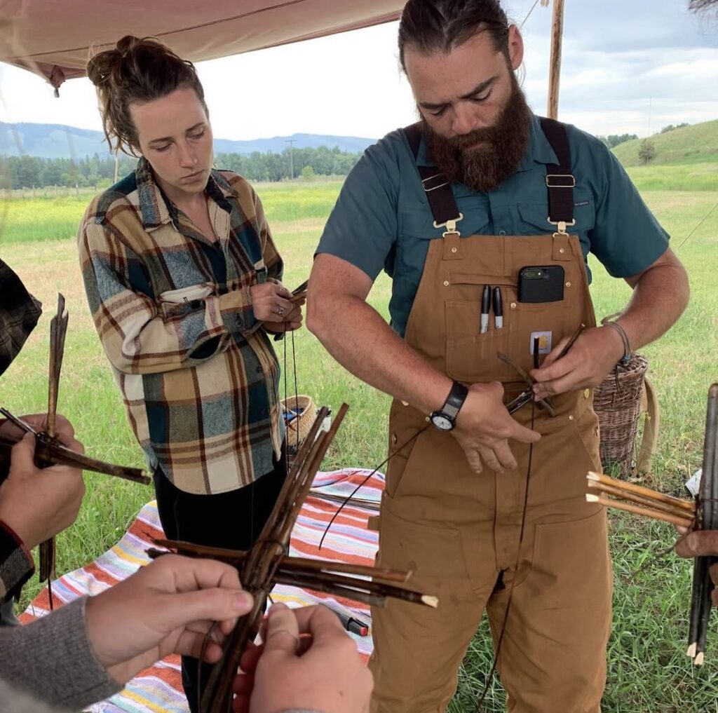Willow Pack Basket – Long Table Farm